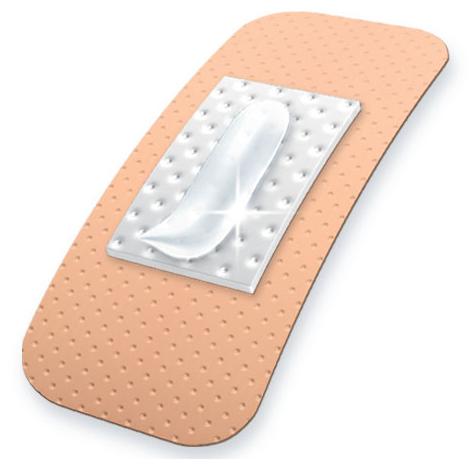 Das neue Hansaplast Pflaster mit integrierter Wundheilcreme